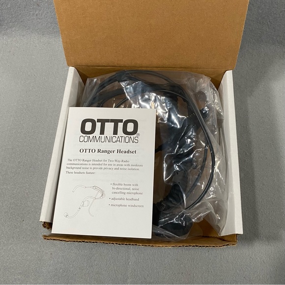 Headphones | New Otto V4nr2kb1 Ranger Single Speaker Behindthehead ...